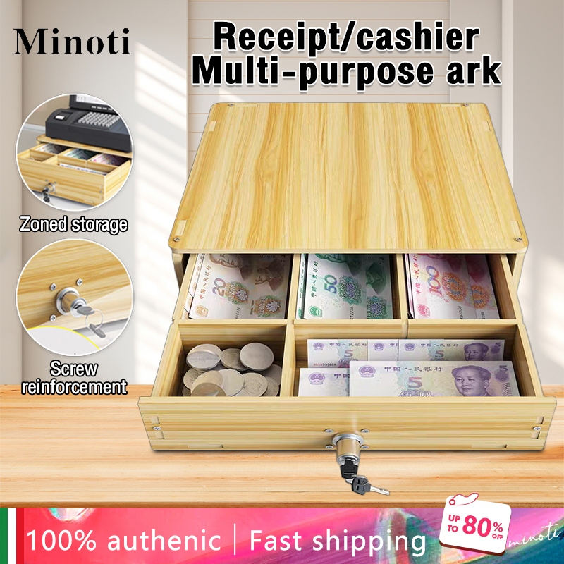 Cashier cash box with lock money organizer electronic scale platform ...