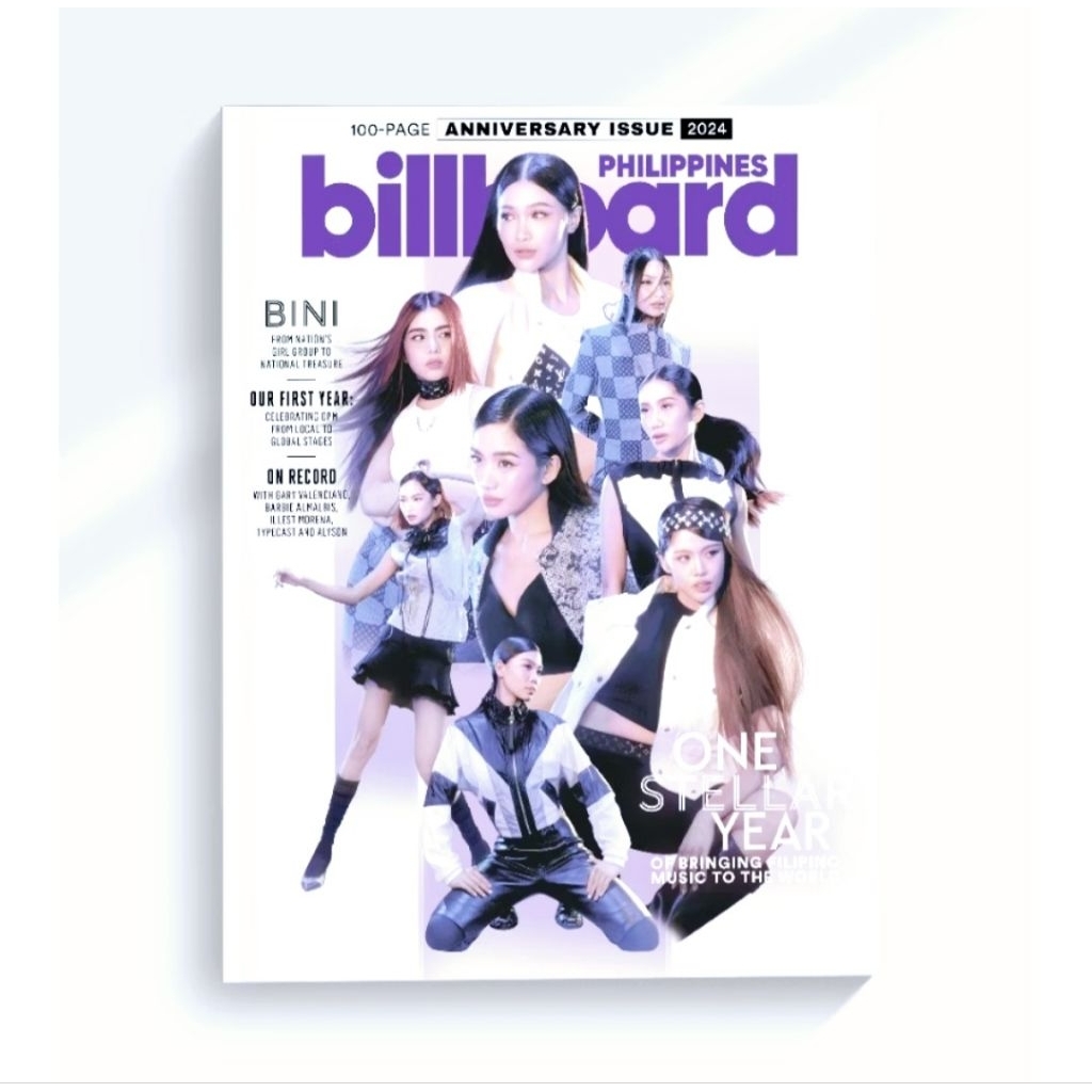 BINI BILLBOARD OFFICIAL ANNIVERSARY LIMITED EDITION | Shopee Philippines