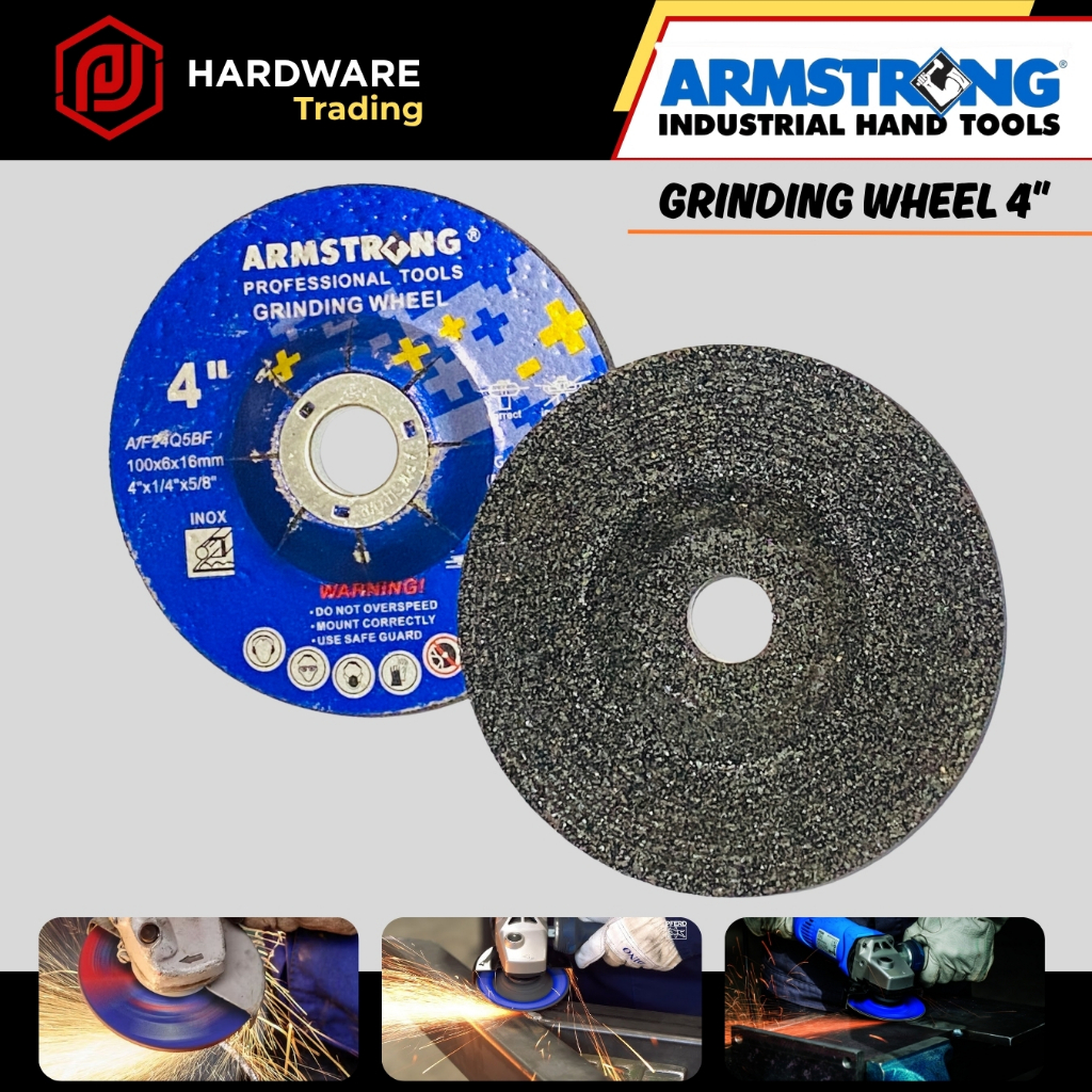 ARMSTRONG Grinding Disc 4" ( per peice )-tls | Shopee Philippines