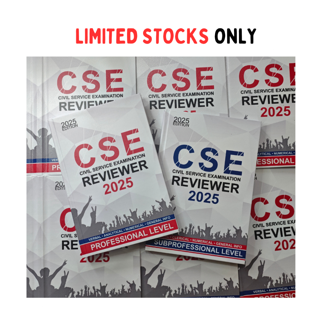 CSE Civil Service Exam reviewer 2025 (UPDATED) | Shopee Philippines