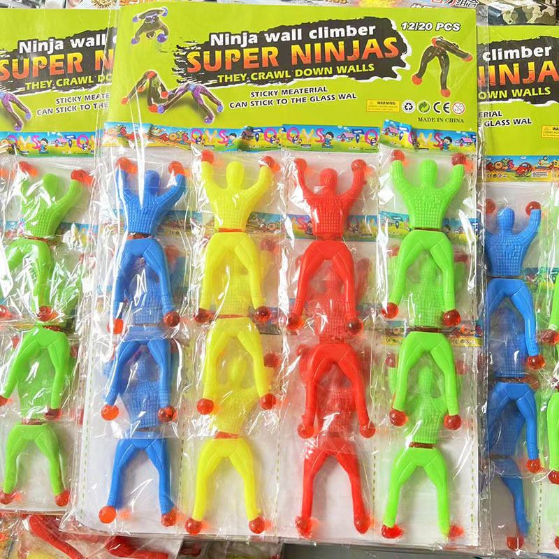 20 Pieces Ninja Wall Climber /Sticky Man / Lootbag Treats / Lootbag ...