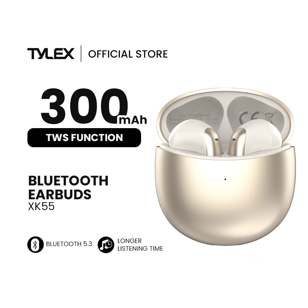 Tylex XK55 TWS Bluetooth Earbuds | Shopee Philippines