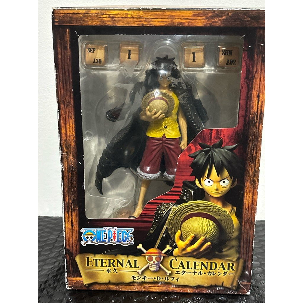 Authentic One Piece Monkey D. Luffy Eternal Calendar Figure | Shopee ...