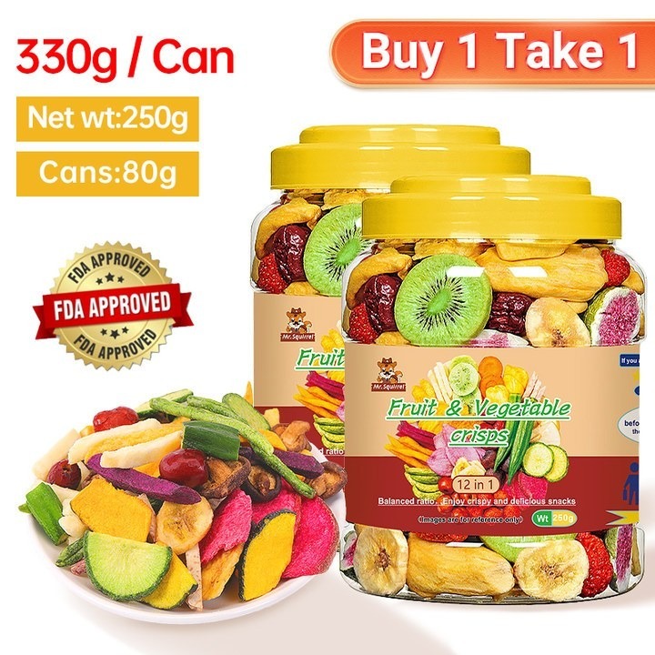【Buy 1 Take 1】 Vegetable Chips 12 in 1 Dried Fruits and Vegetables ...