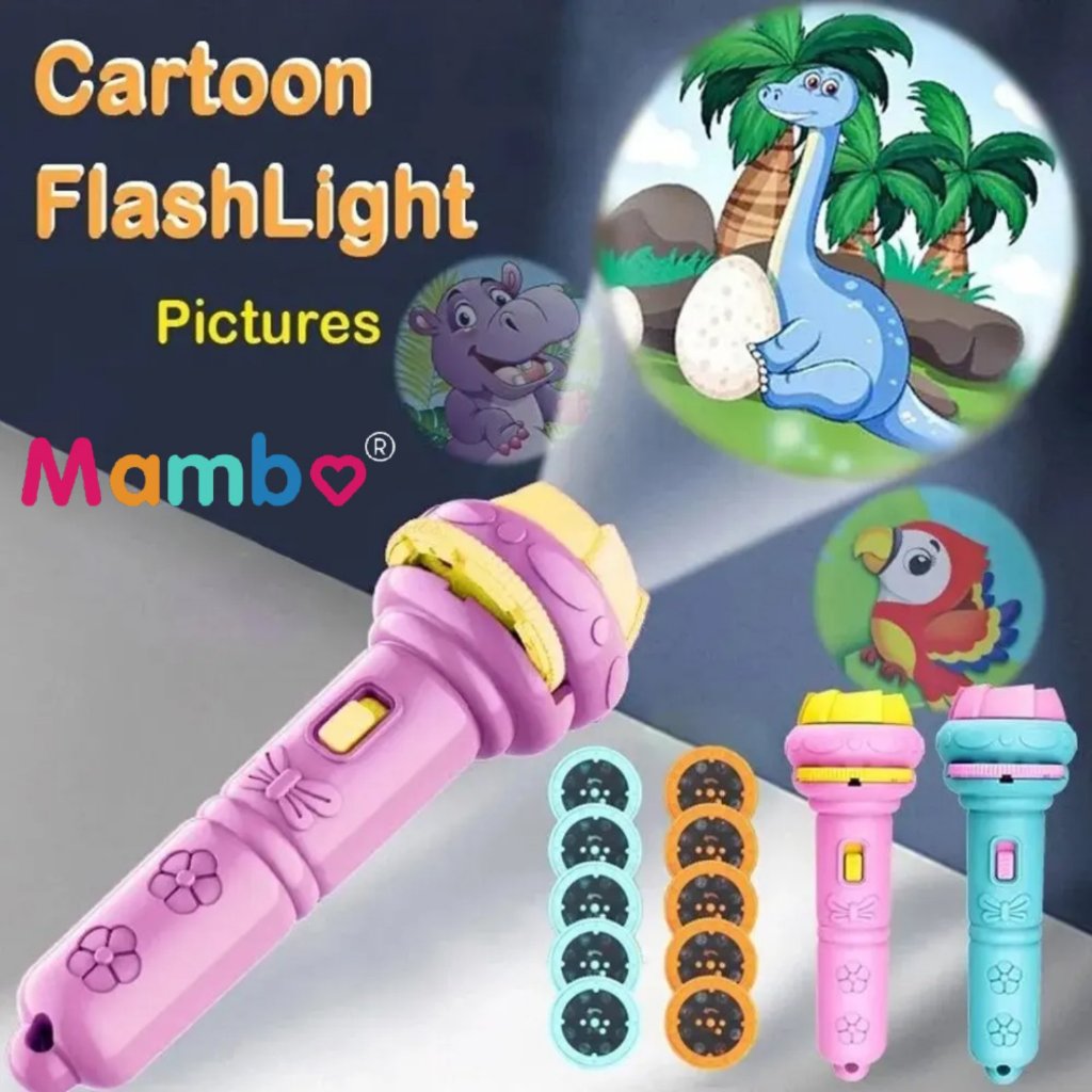 Children Projection Toys Flashlight Toy With 24 Patterns Early ...