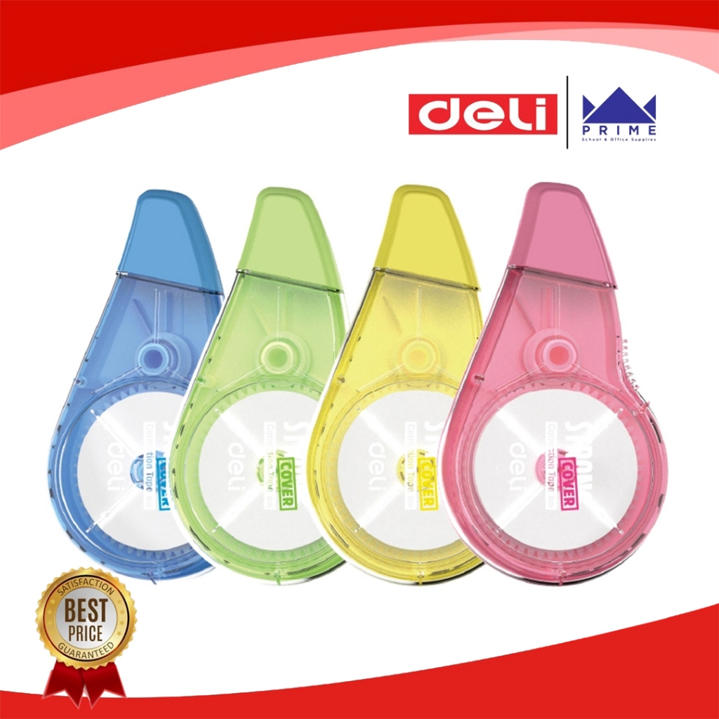 Deli H366 Correction Tape 5mm x 20m | Shopee Philippines