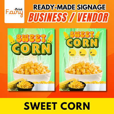 PRINTFAIRY READY-MADE SIGNAGE LAMINATED AND TARPAULIN FOR SWEET CORN ...