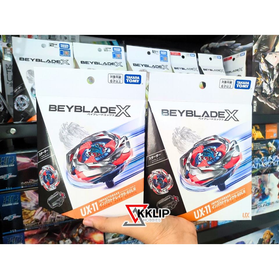 Kklip Takara Tomy Beyblade X UX-11 Starter Impact Drake 9-60LR BANKEE ...