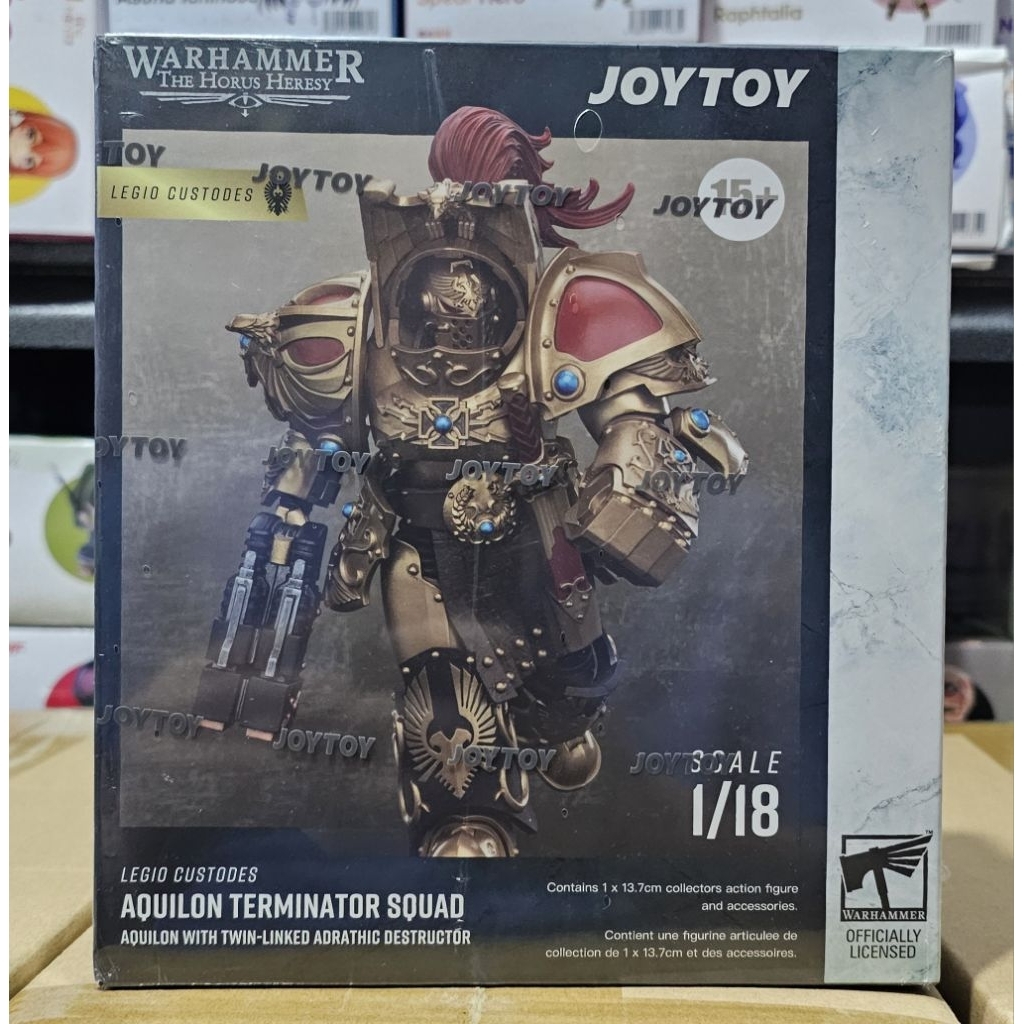 Joytoy Warhammer THH Legion Custodes Aquilon Terminator with Twin ...