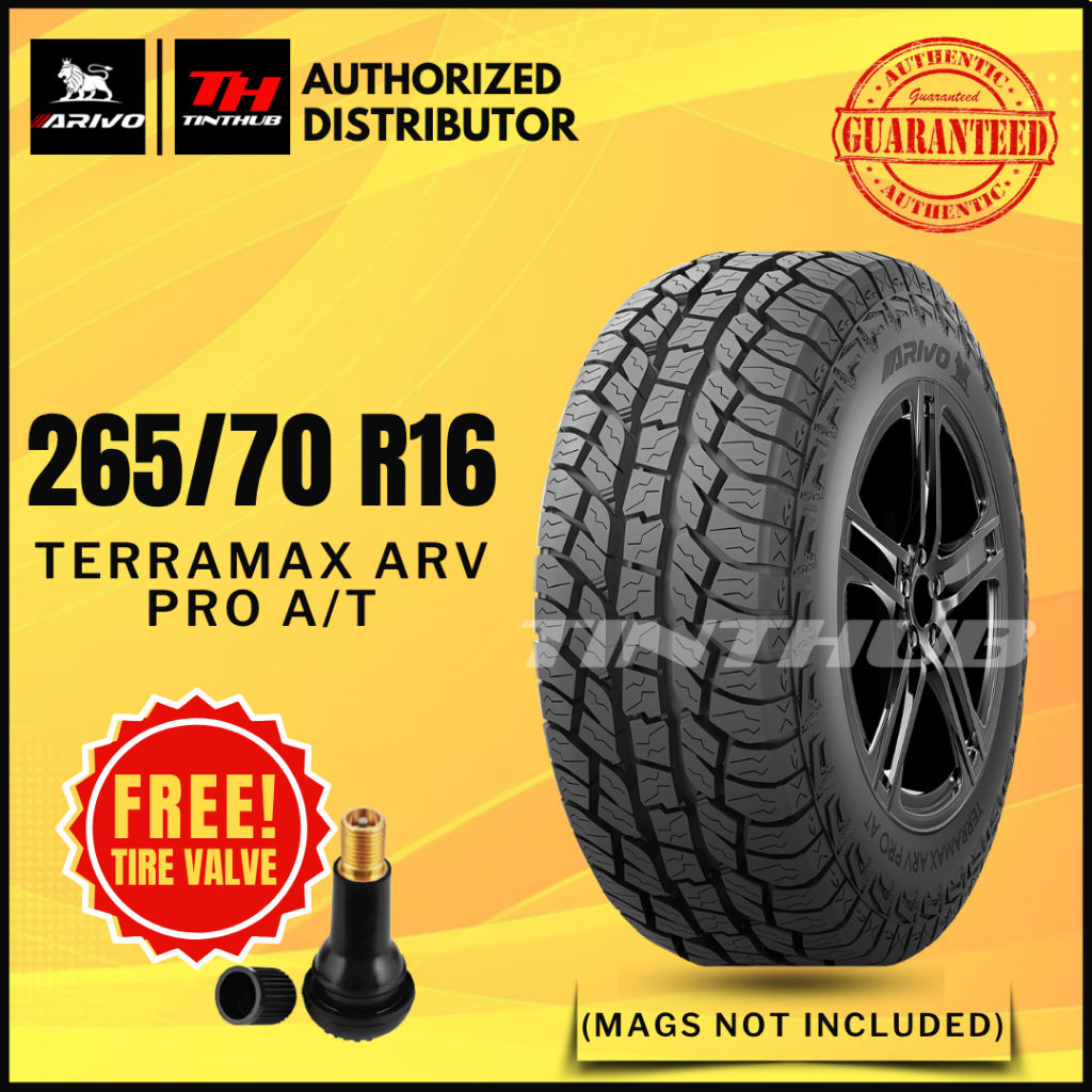 ARIVO 265/70 R16 ALL TERRAIN 112T TERRAMAX ARV A/T | Shopee Philippines