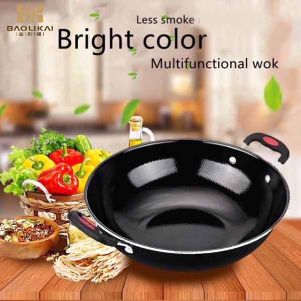 (Amara) 34cm Non-stick Double side handle Two side handle Frying Pan ...