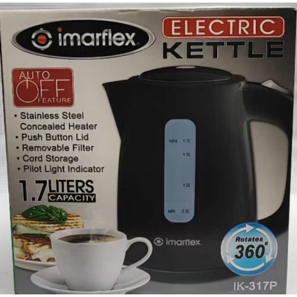 FLASH SALE!!! BNEW IMARFLEX ELECTRIC KETTLE | Shopee Philippines