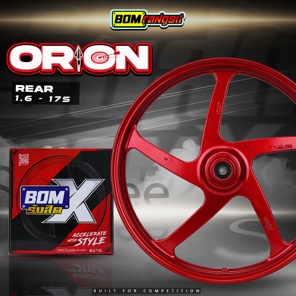 Bom Rangsit BomX Orion Hard Alloy Mags Sniper 150/155/Aerox V1/V2/Click ...