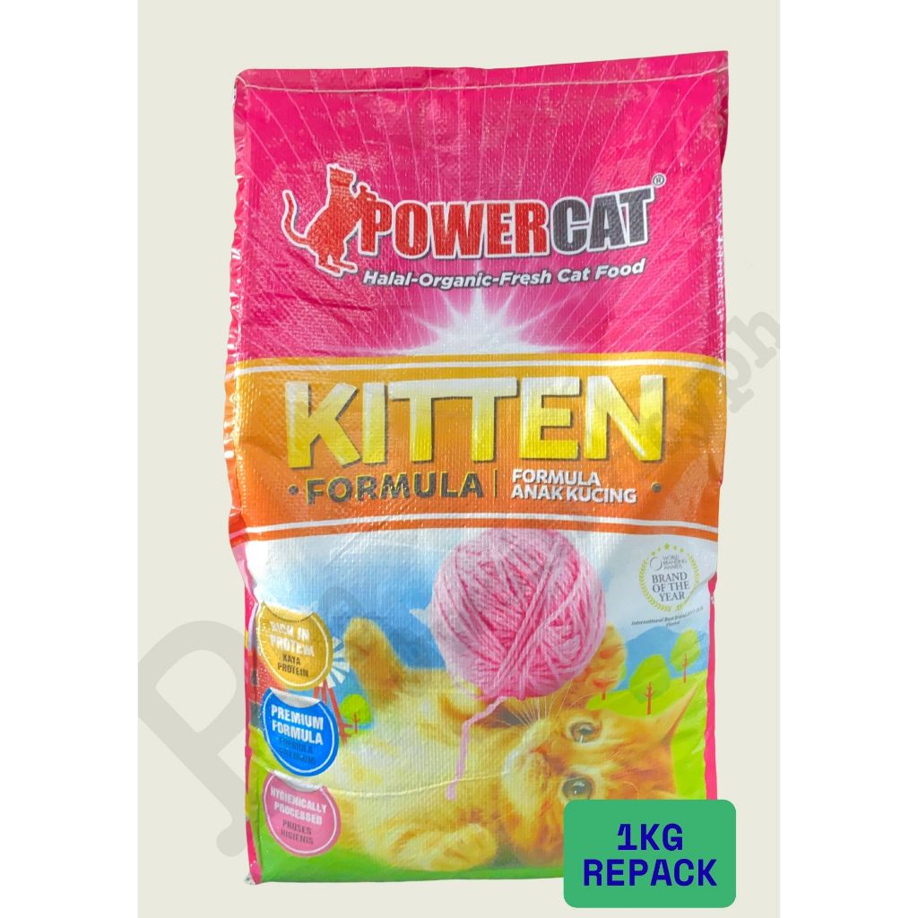 Powercat Kitten Formula RP 1kg repck | Shopee Philippines