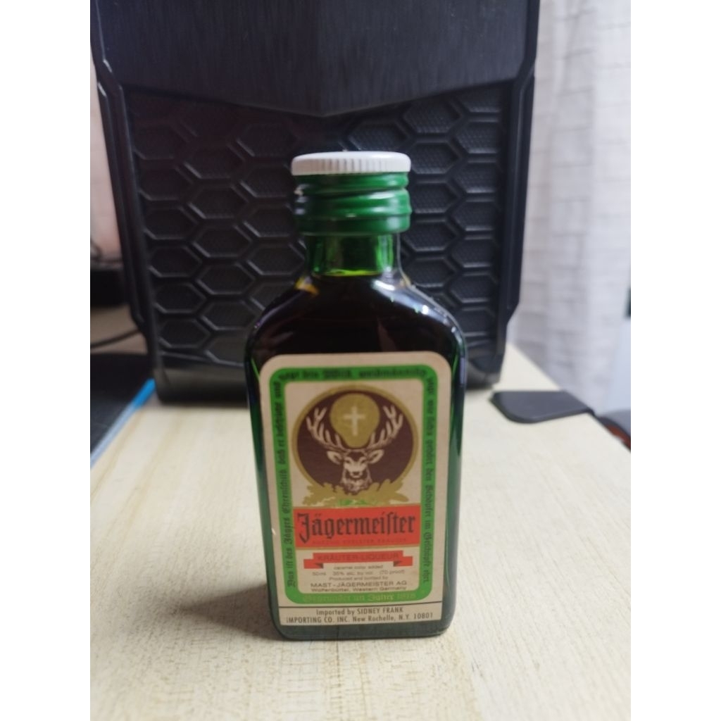 JAGERMEISTER MINI BOTTLE 50ML GOOD FOR COLLECTIONS AND DISPLAY | Shopee ...