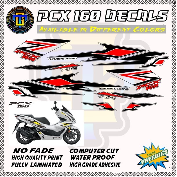 Pcx 160 New Indo Design Version 02 Transparent Decals | Shopee Philippines