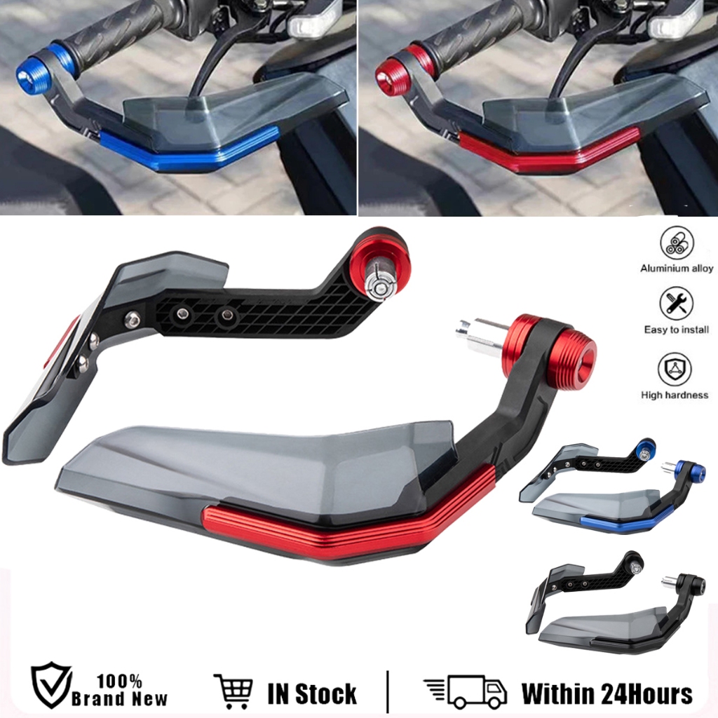 1Pair Universal Motorcycle Hand Guard Handlebar Protection Handle Lever ...