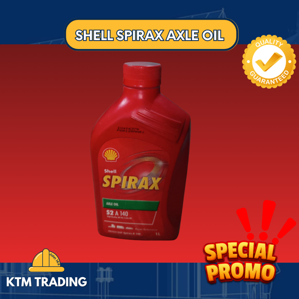 SHELL SPIRAX AXLE OIL 140 1LITER | Shopee Philippines