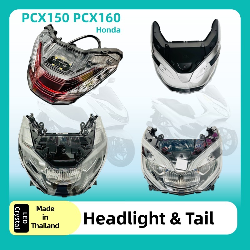 Headlight Assy / Lens / Taillight Assy Honda PCX 150 / PCX 160 LED ...