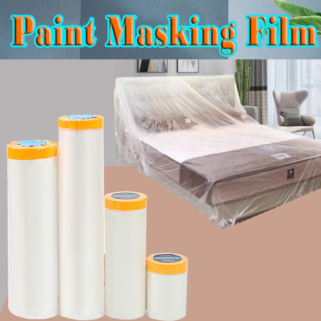 20M Waterproof Bed Sofa Dust Cover Dust Proof Masking Film Paint ...