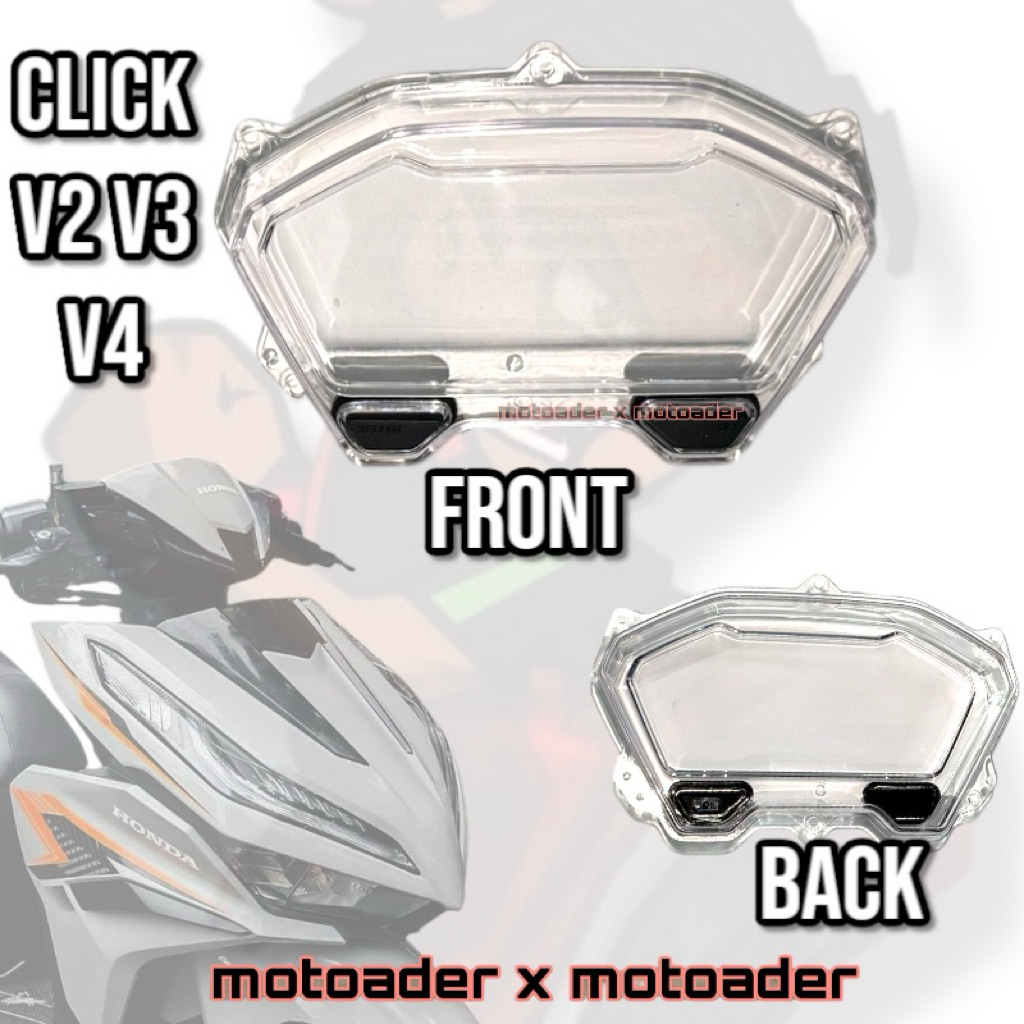 speedometer lens v2 v3 Honda click 125i 150i click v2 Honda click lens ...