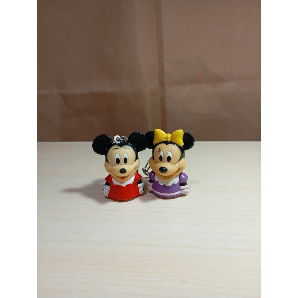 Disney Classic Mickey and Minnie Mouse Keychain Set | Shopee Philippines