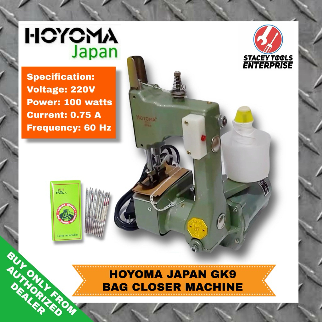 Hoyoma JAPAN Bag Closer Sack Sewing Machine GK9 Pantahi ng Sako ng ...