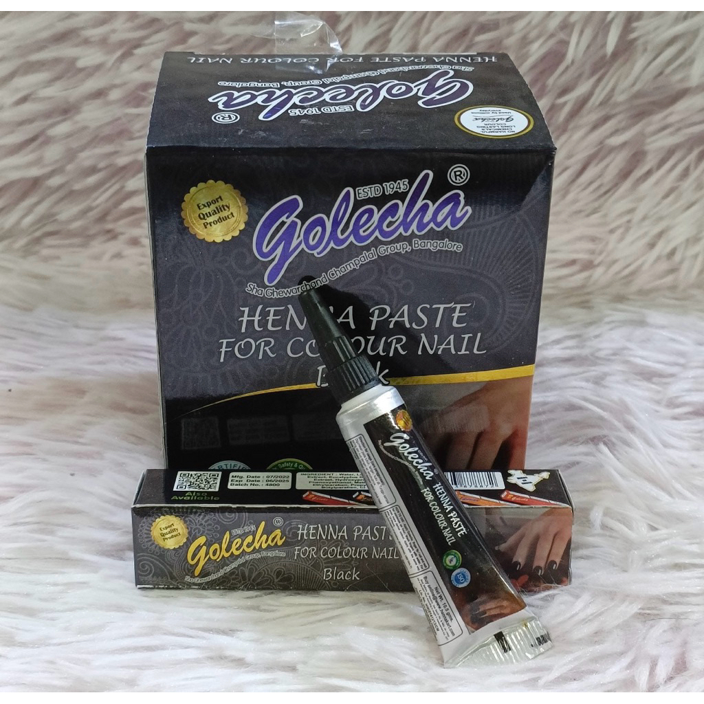 GOLECHA HENNA PASTE for nail | Shopee Philippines