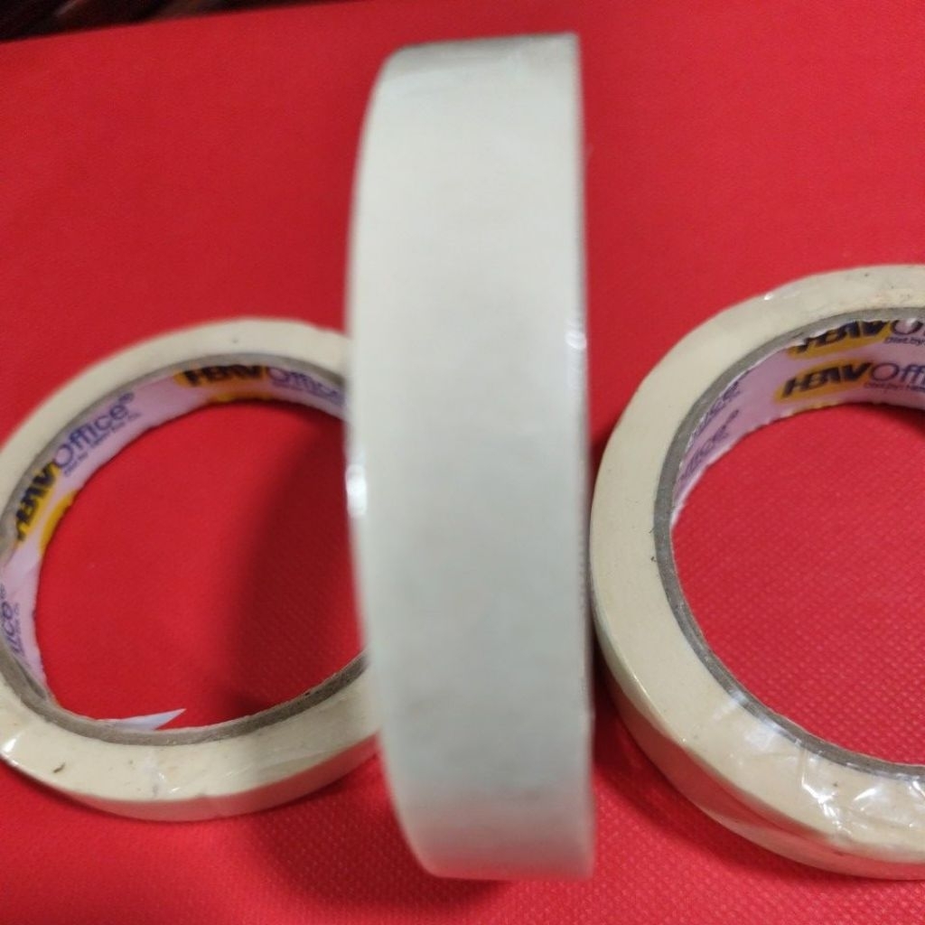 HBW office maskin tape 3/4inch 25meters one roll ) | Shopee Philippines