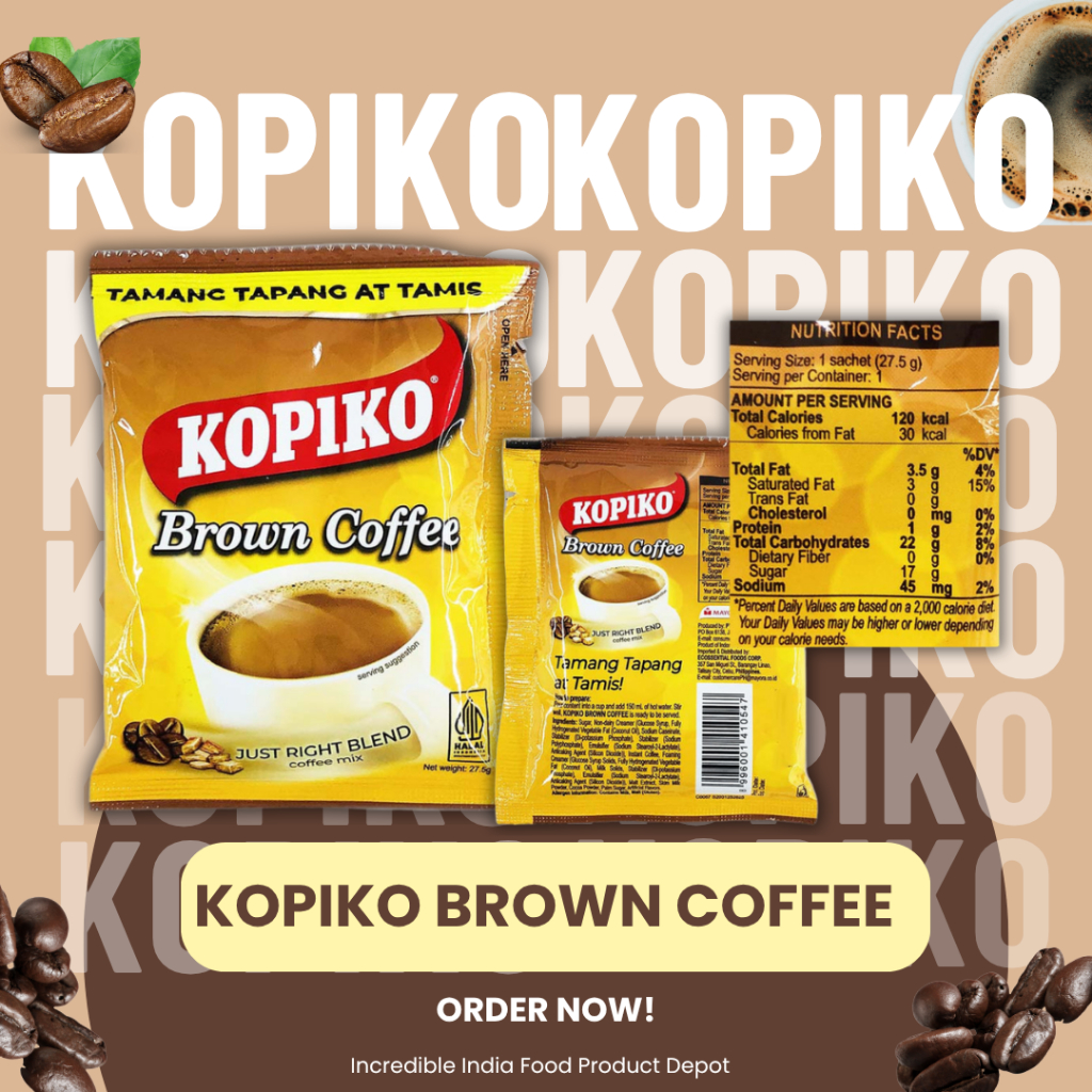 Kopiko Brown Coffee 3in1 30g | Shopee Philippines