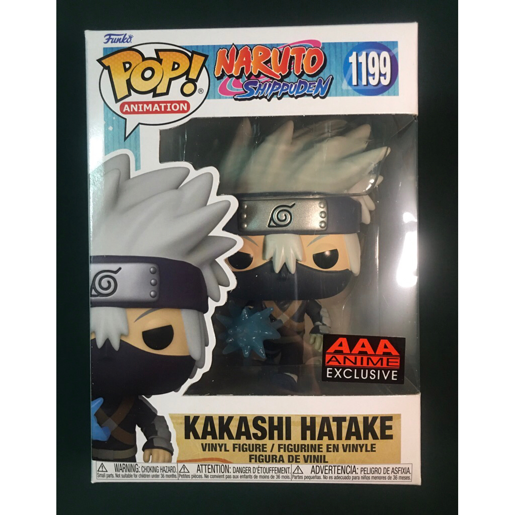Naruto Shippuden- Kakashi Hatake AAA Anime Exclusive (Funko Pop ...
