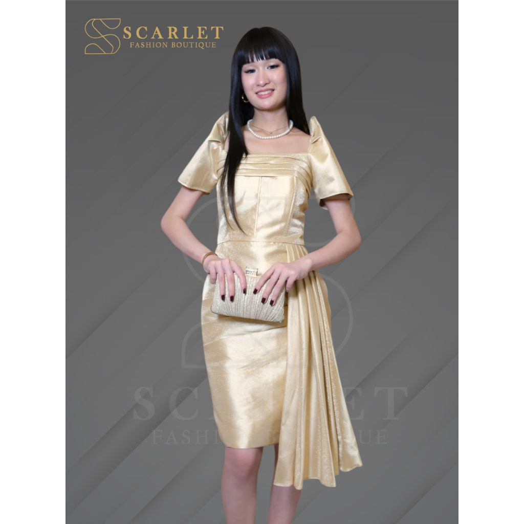 Modern Filipiniana Dress For Oath Taking | Shopee Philippines