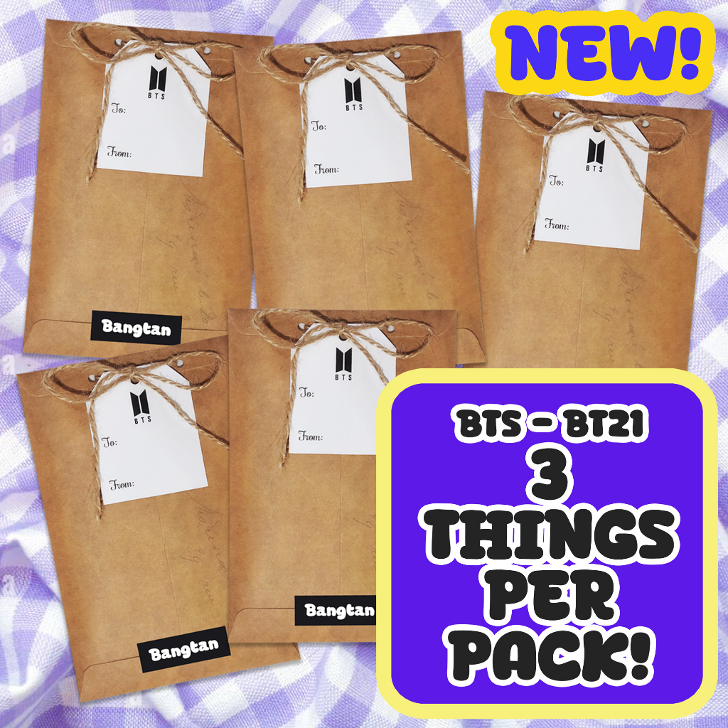 KPop Bangtan Sonyeondan BTS OT7 General Vintage Micro Gift Packs (3 ...