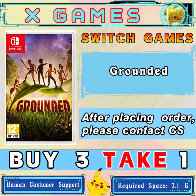 Grounded Nintendo Switch Game （BUY 3 TAKE 1) | Shopee Philippines