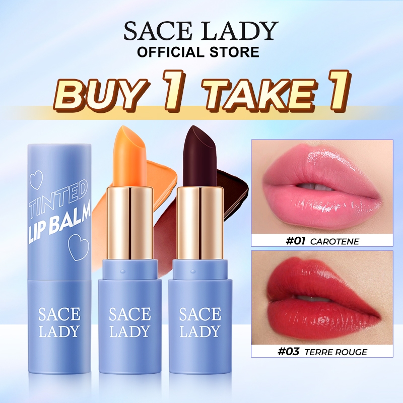 SACE LADY Color Chang Lip Tint Soft Matte 12HR Longwear, Waterproof Non ...