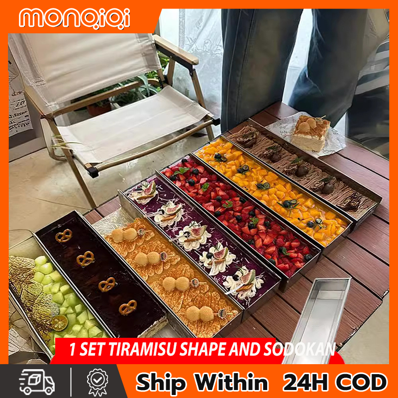 1 Set Tiramisu Poke Pan Plus Spatula Aluminum Alloy Material | Shopee ...