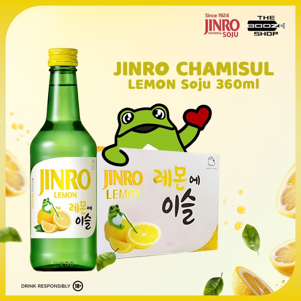 Jinro Chamisul Lemon Soju 360ml x20 (Case) | Shopee Philippines