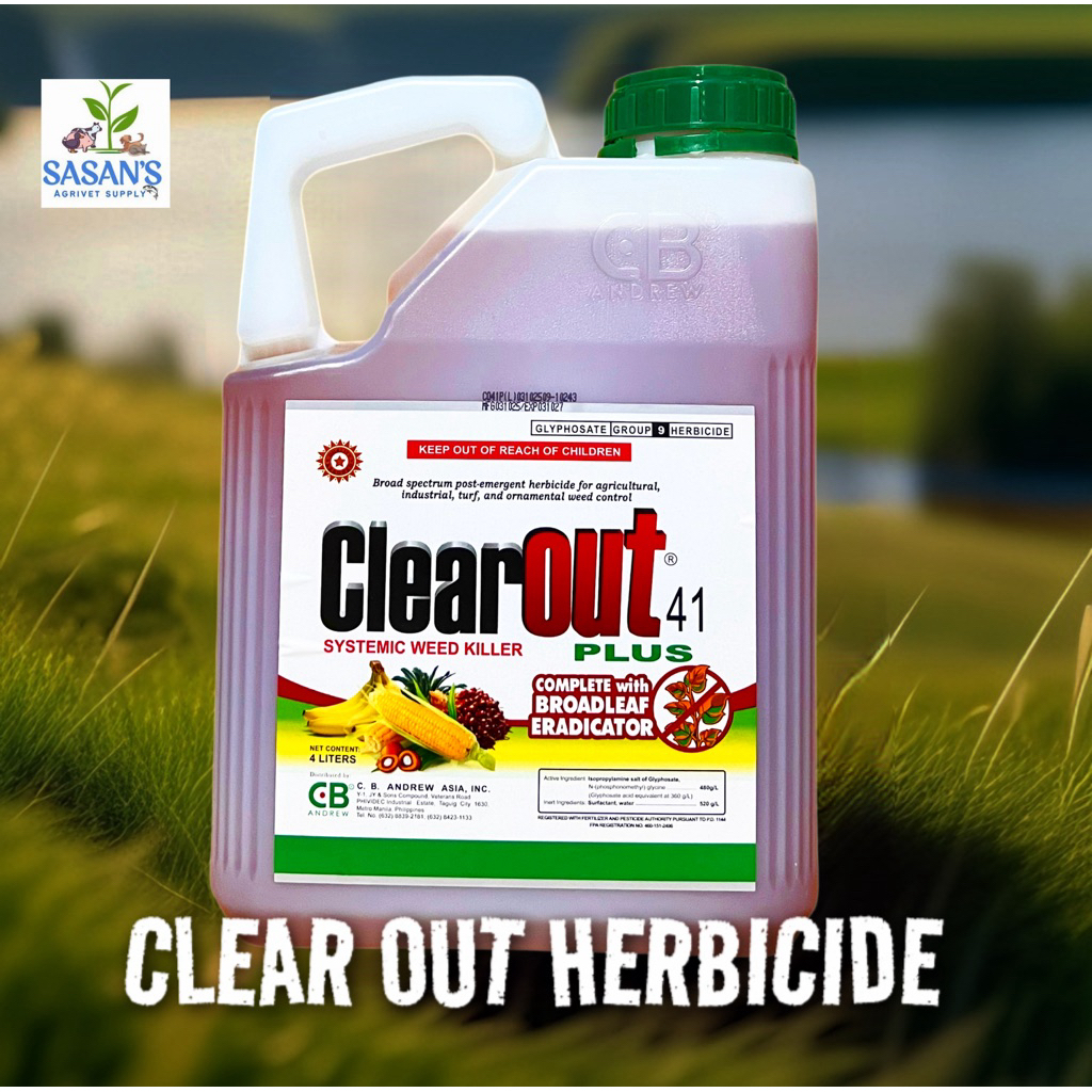 CLEAR OUT 480SL 1 Gallon/Broad-spectrum Herbicide/ WEED KILLER ...