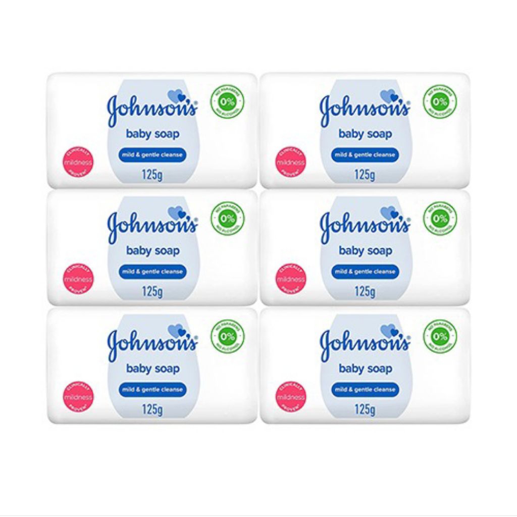Johnson`s Baby Soap Mild & Gentle Cleanse 125g (From UAE) | Shopee ...