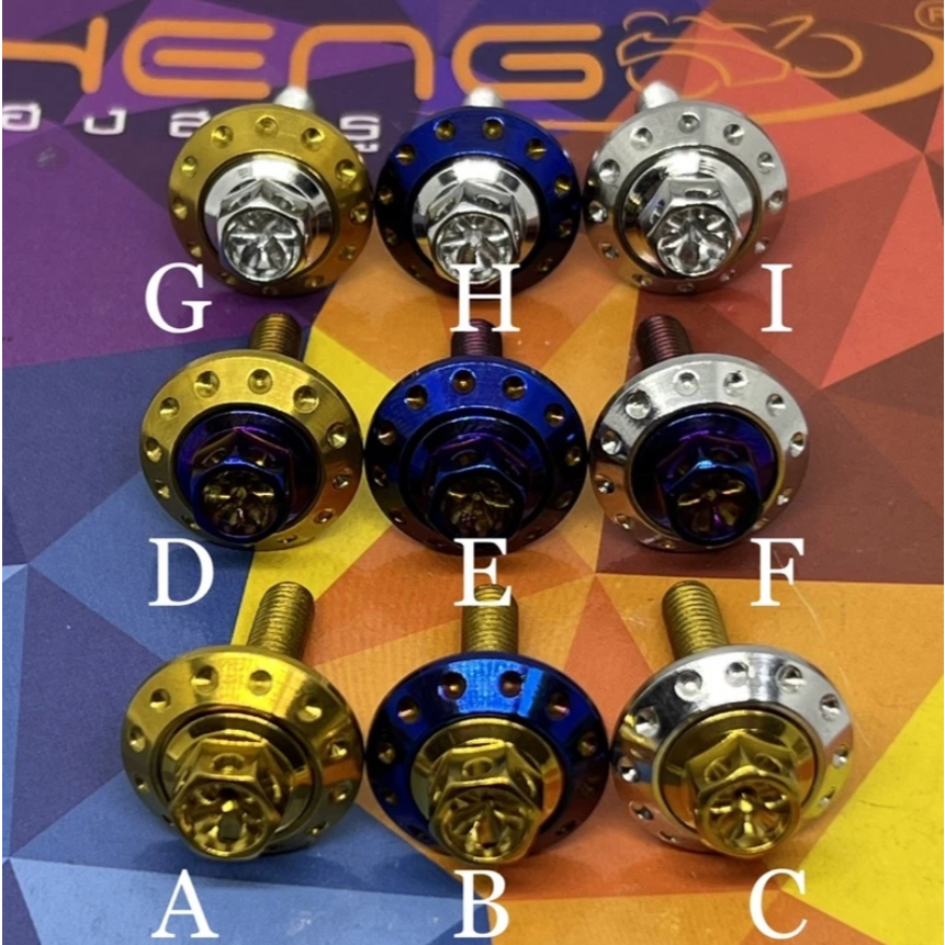 Heng Visor/Windshield Bolts Set for Nmax | Aerox | ADV (SET OF 4 PCS ...