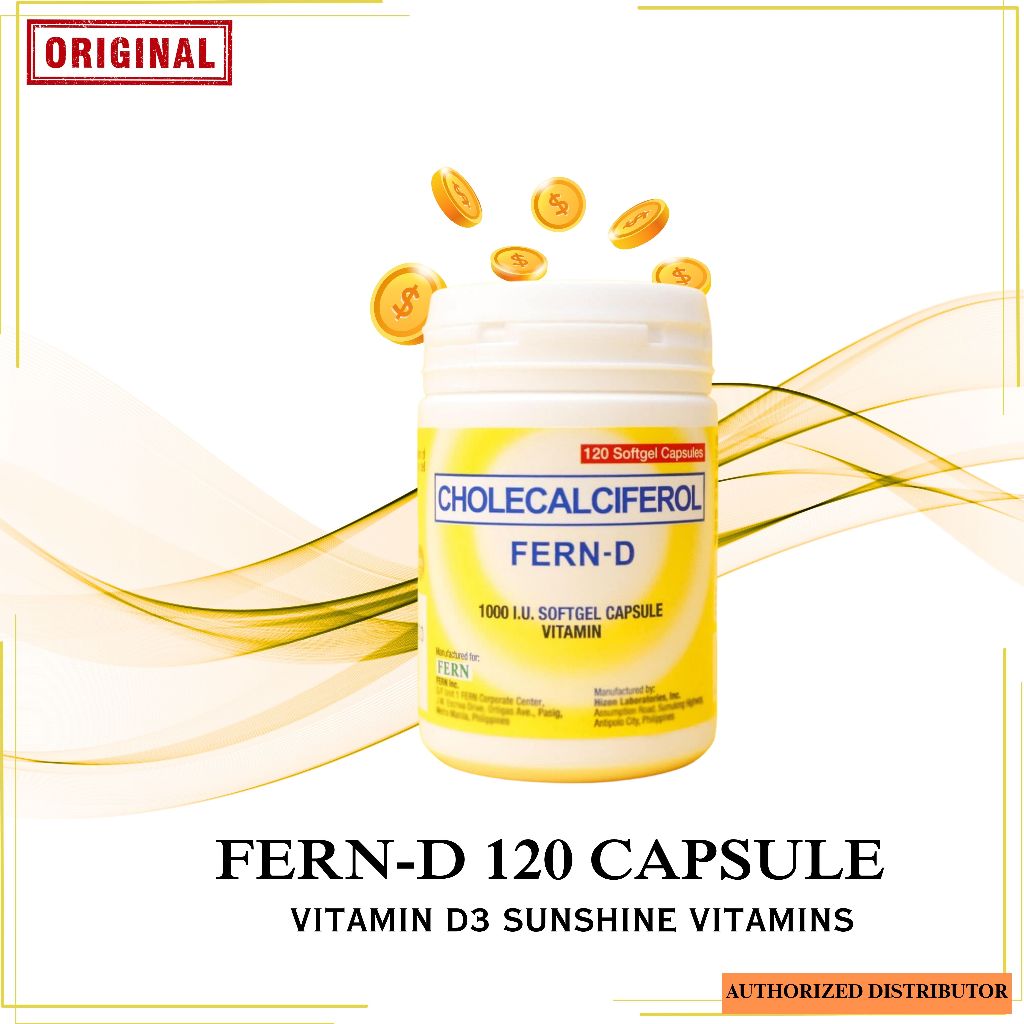 Fern-C Vitamin C Sodium Ascorbate 60capsule Fern D Fern Active B ...