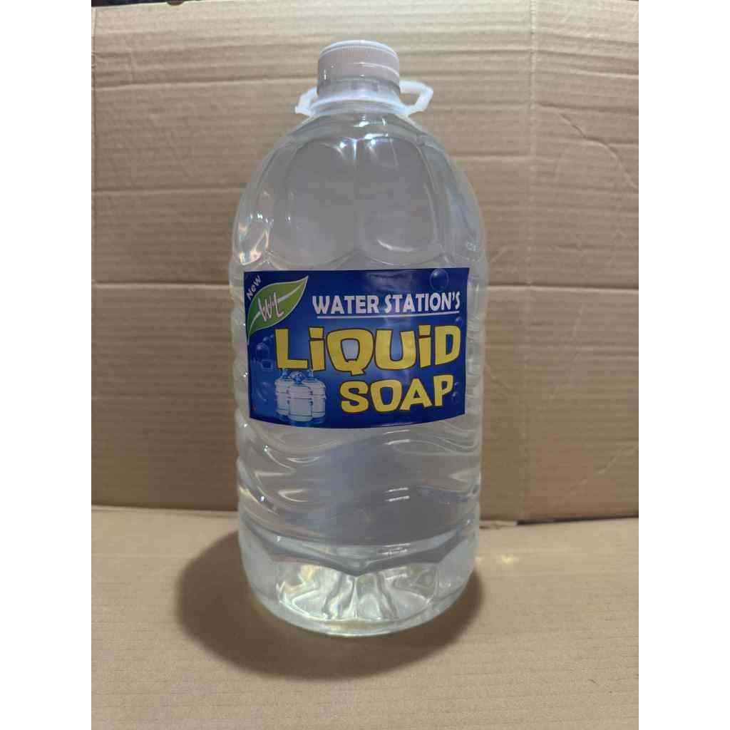 Water Station Soap 4 Liters (Unscented) | Shopee Philippines