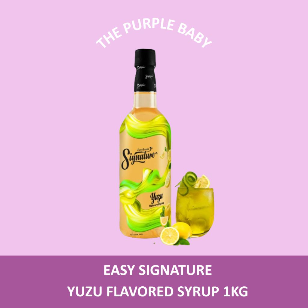 EASY Brand Signature Yuzu Flavored Syrup 1kg | Shopee Philippines