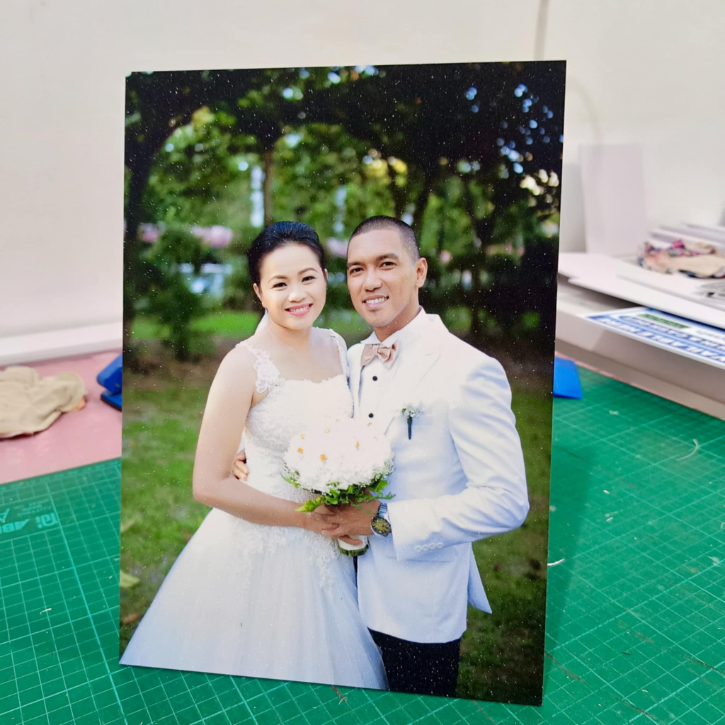Personalized 8x11 Size Photo Vinyl Sticker On Sintra Board | Shopee ...