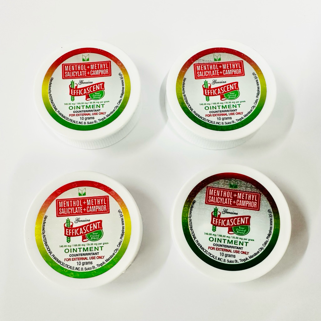 Efficascent Ointment 10g | Warming Balm for Relaxing Massage & Everyday ...