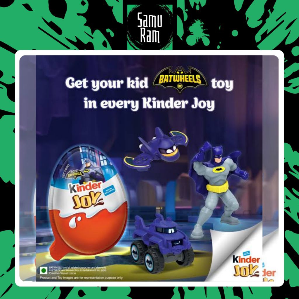 Kinder Joy x Batwheels (Confirmed Toy Figure Only) | Shopee Philippines
