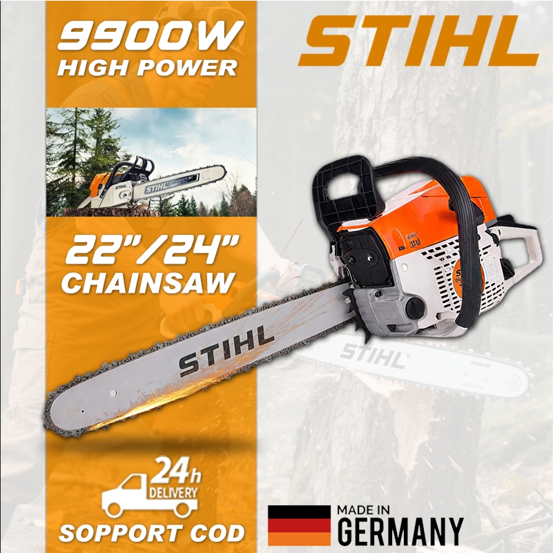 STIHL Gasoline Chainsaw 22 24 26 inches Portable High Power Woodworking ...