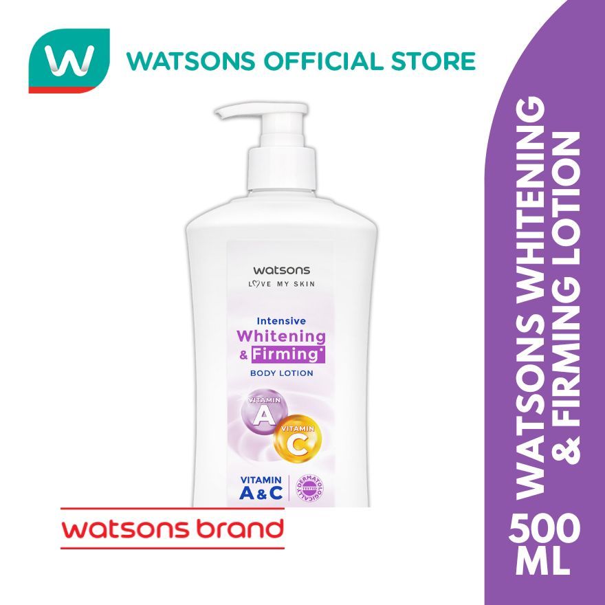 WATSONS Intensive Whitening and Firming Body Lotion 500ml | Shopee ...