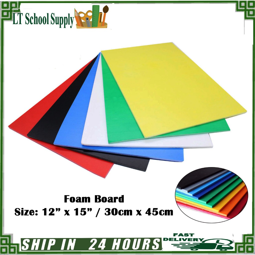 1piece KT Foam Board Colored PVC Board D.I.Y Handmade Materials 30cm x ...