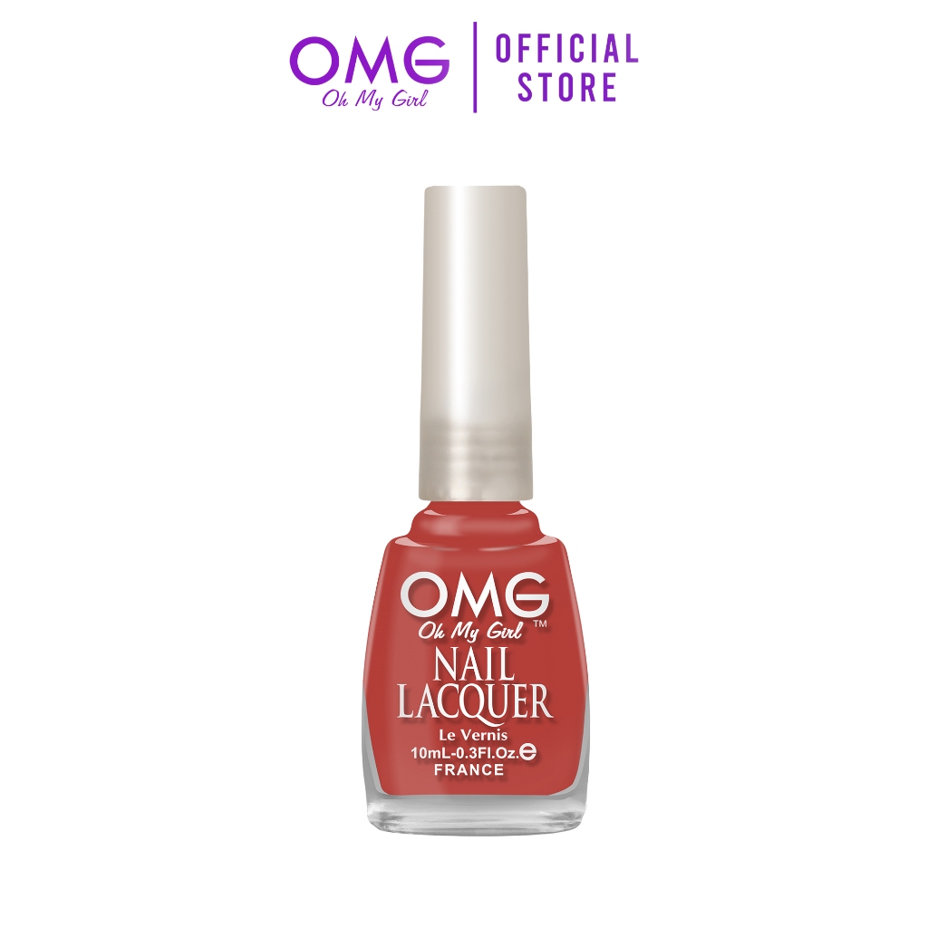 OMG Nail Polish Regular Red Beans 10ml | Shopee Philippines